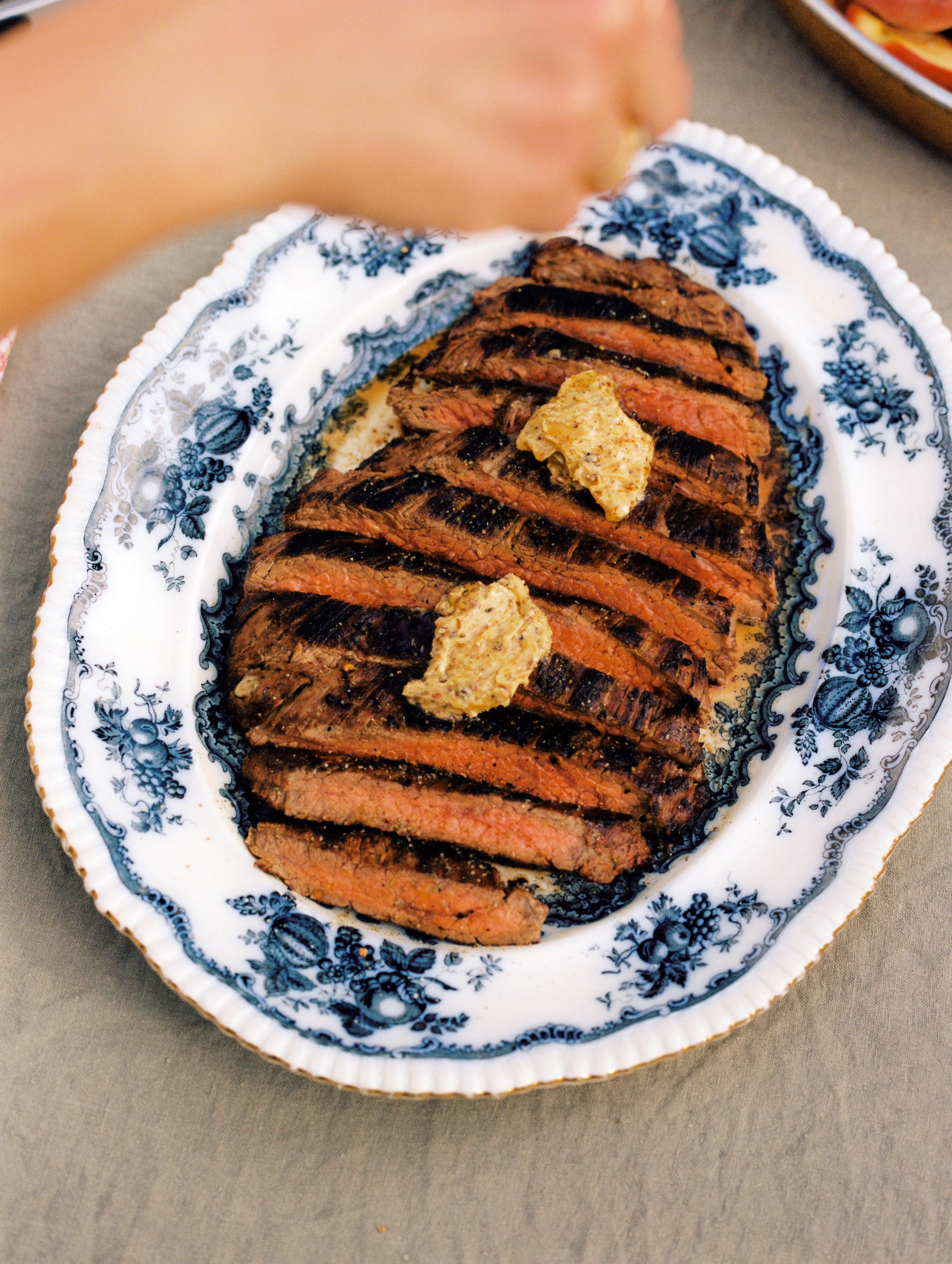 Seared Hanger Steak with Salsa Macha Butter – Flamingo Estate