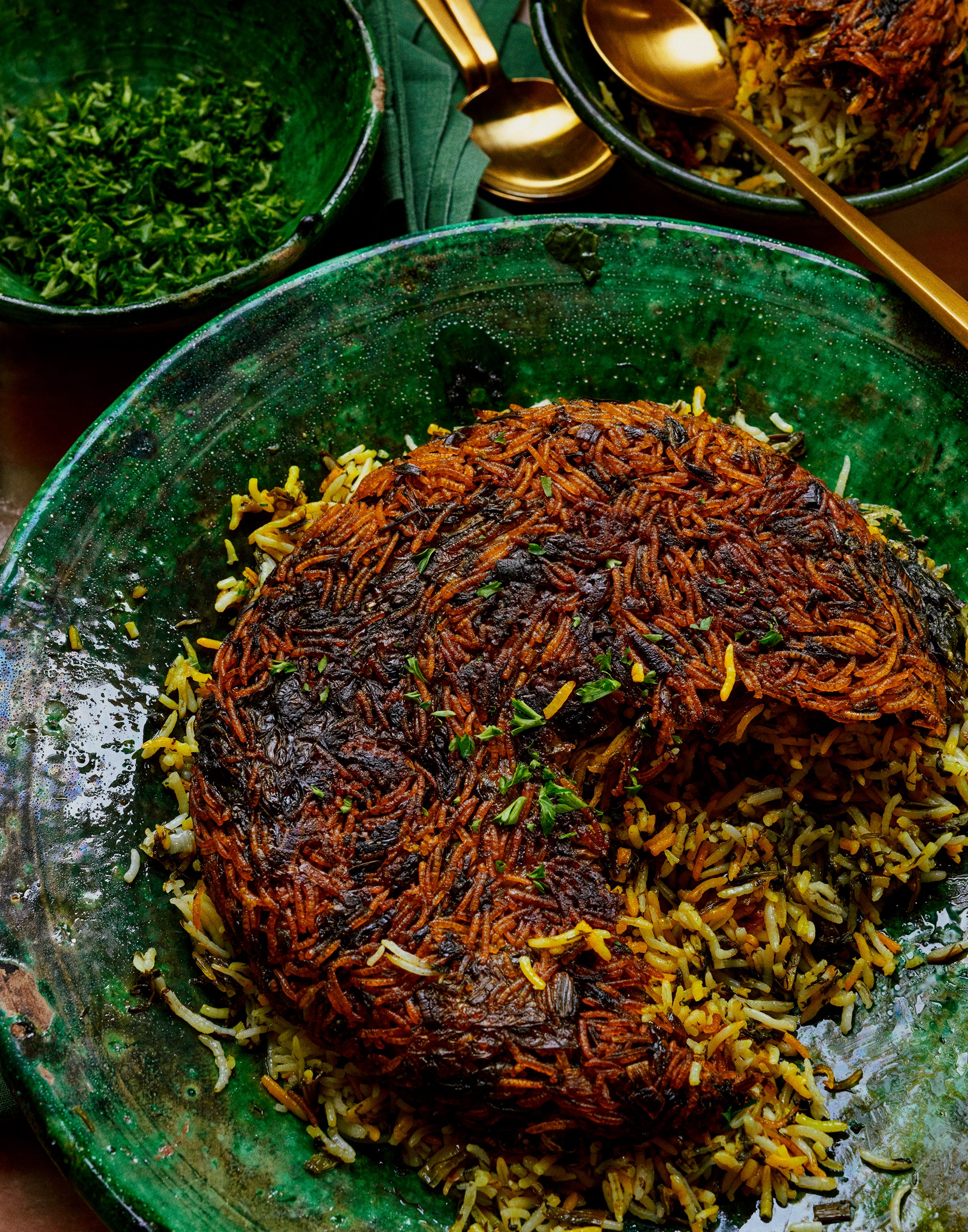 Sabzi Polo: Herbed Persian Rice – Flamingo Estate