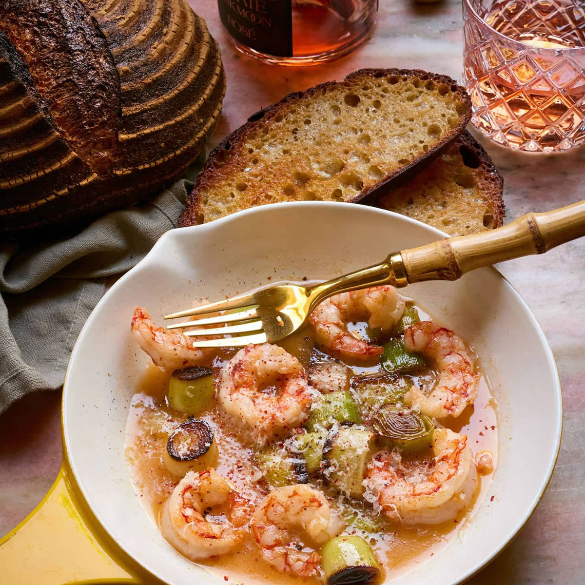 how to cook leek flower